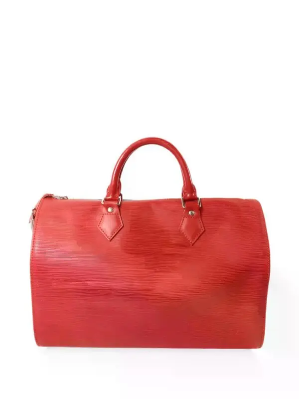 LOUIS VUITTON 35 Speedy Epi Tote Bag