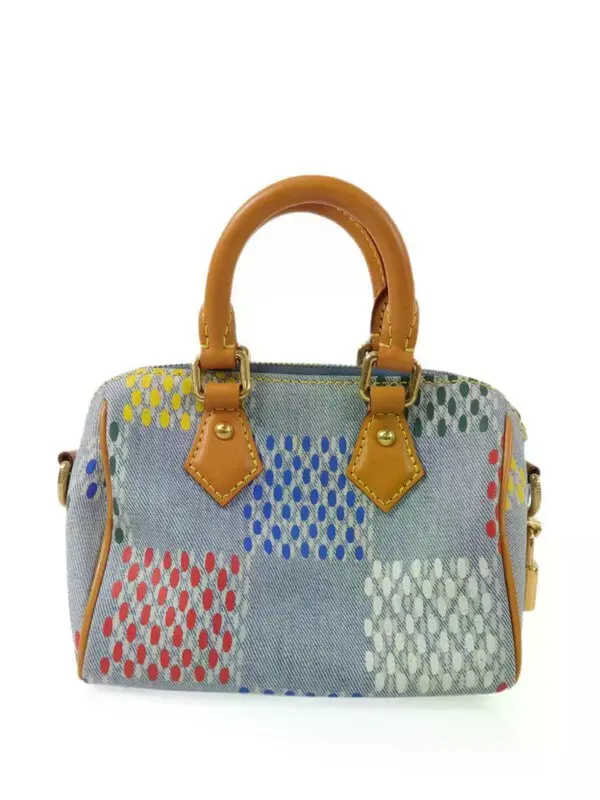 LOUIS VUITTON 2025 18 Speedy Bandoulière Two-way Handbag - Blue