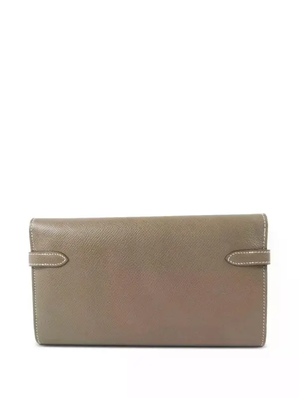 Hermès Kelly Epsom Leather Wallet - Neutrals