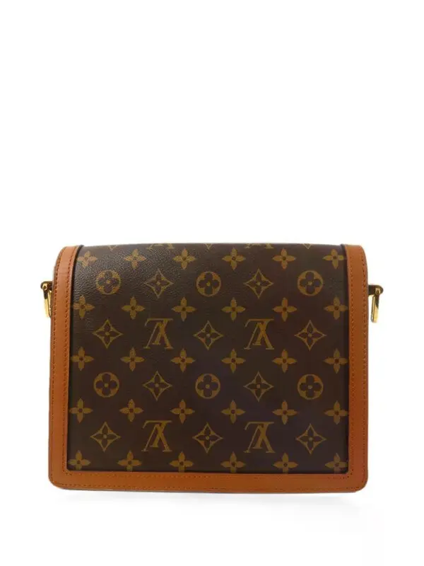 LOUIS VUITTON Dauphine Mm Monogram Reverse Shoulder Bag