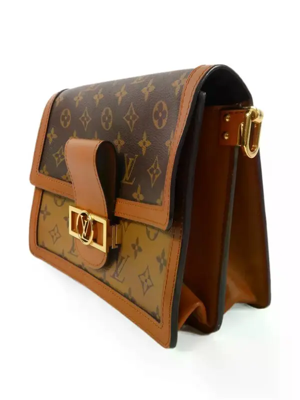 LOUIS VUITTON Dauphine Mm Monogram Reverse Shoulder Bag