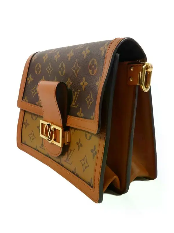 LOUIS VUITTON Dauphine Mm Monogram Reverse Shoulder Bag