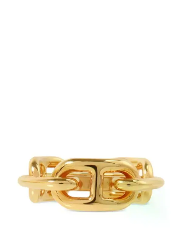 Hermès Chaîne D'ancre Motif Ring - Gold