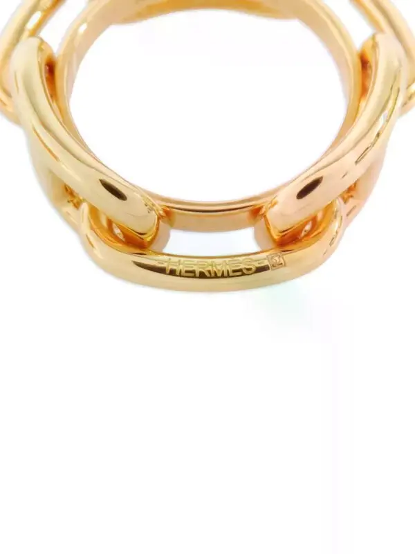 Hermès Chaîne D'ancre Motif Ring - Gold