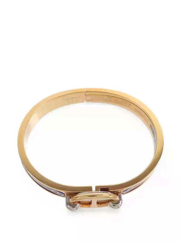 Hermès Mini Clic Chaine D'ancre Enamel Bracelet