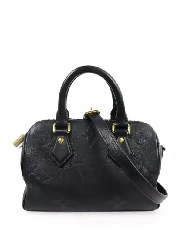 LOUIS VUITTON Monogram Empreinte Speedy Bandouliere Tote Bag