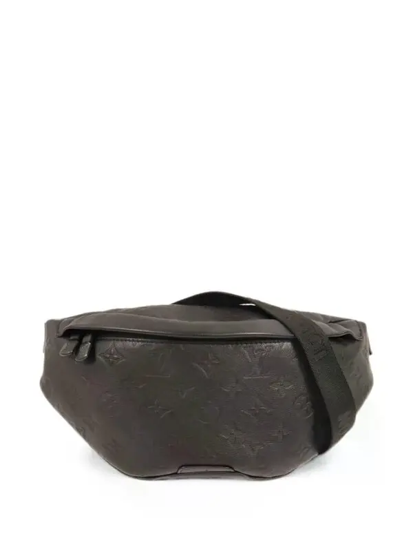 LOUIS VUITTON Monogram Shadow Belt Bag - Black