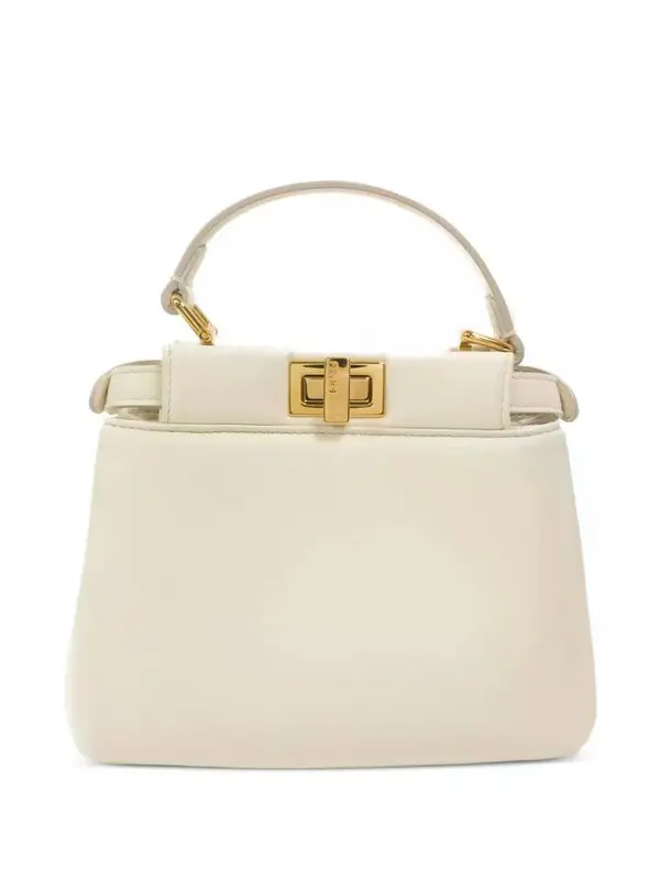 Fendi Peekaboo Tote Bag - Neutrals