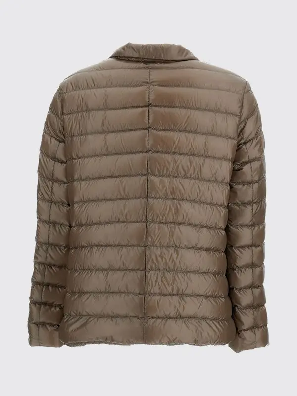 Herno Water-repellent Quilted Ultralight Nylon Down Blazer - Grey