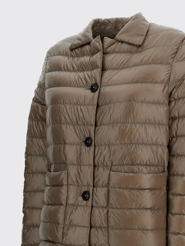 Herno Water-repellent Quilted Ultralight Nylon Down Blazer - Grey