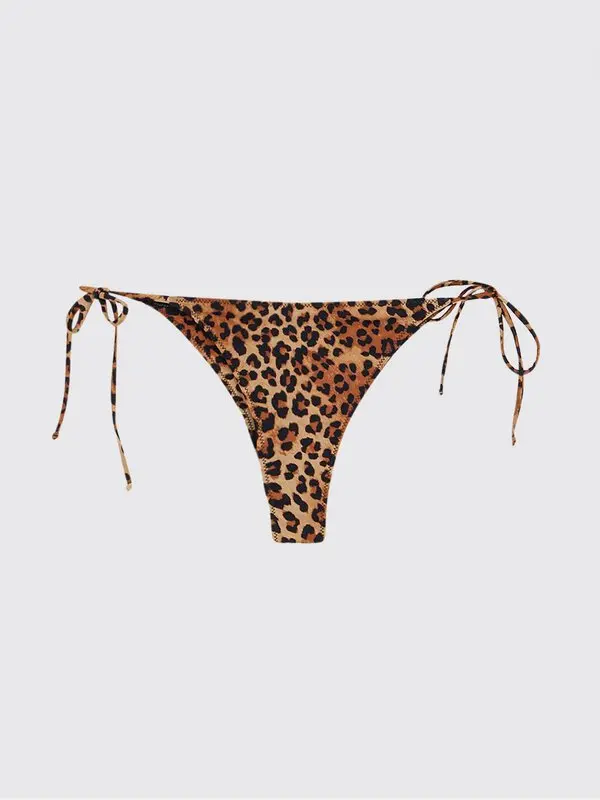 MC2 SAINT BARTH Leopard Print Bikini Bottom