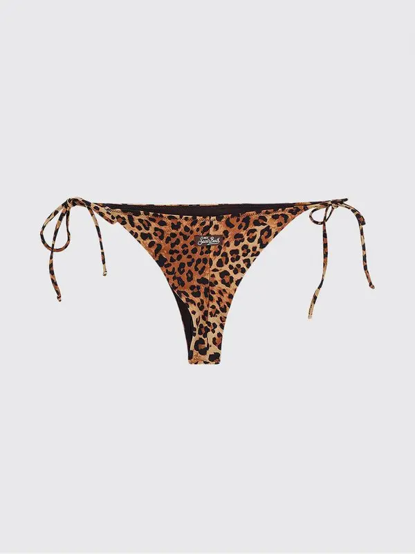 MC2 SAINT BARTH Leopard Print Bikini Bottom