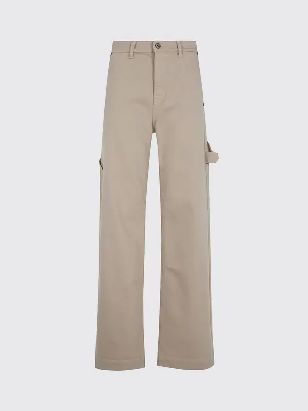 PAROSH Cotton Twill Carpenter Pants