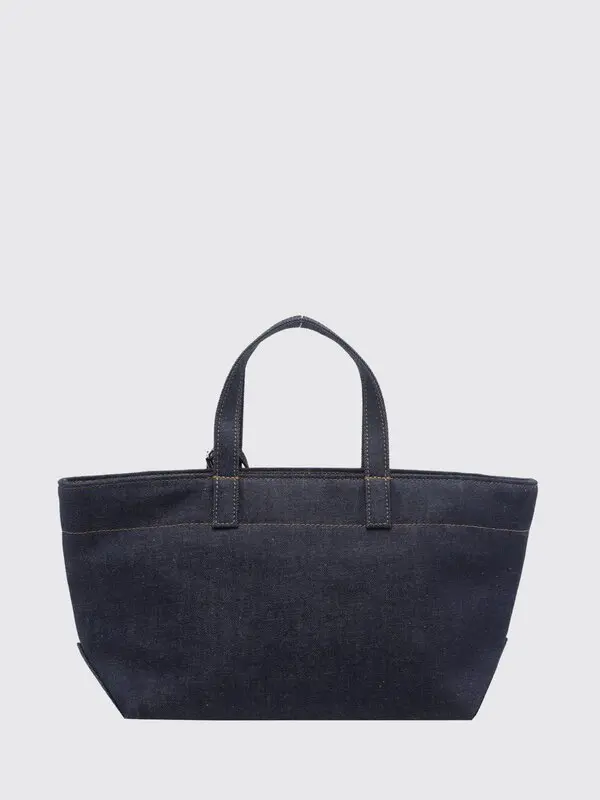 A.p.c. Denim Tote Bag With Pouch