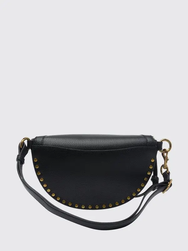 Isabel Marant Étoile Skano Calfskin Leather Crossbody Bag With Decorative Studs