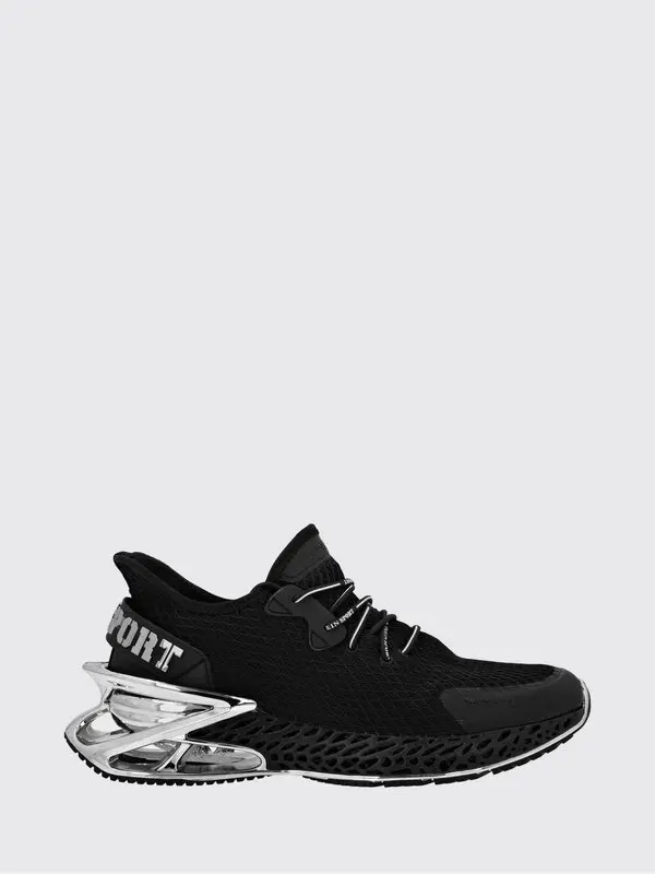 PLEIN SPORT Philipp Plein Thunder Force Gen.x-01 Mesh Low-top Sneakers - Black