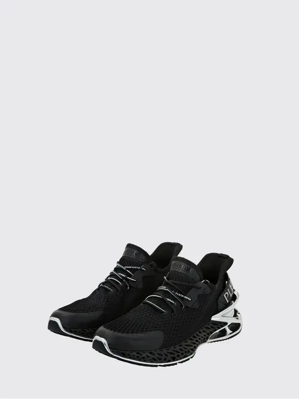 PLEIN SPORT Philipp Plein Thunder Force Gen.x-01 Mesh Low-top Sneakers - Black