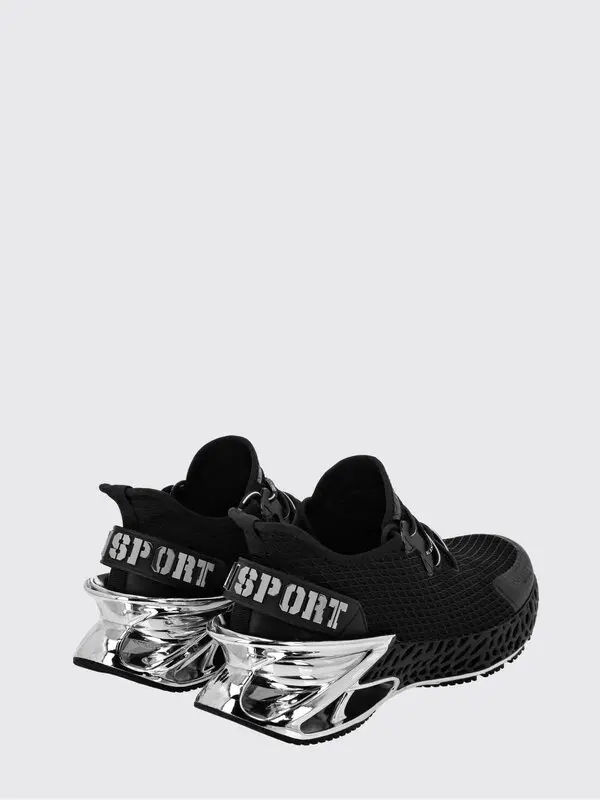 PLEIN SPORT Philipp Plein Thunder Force Gen.x-01 Mesh Low-top Sneakers - Black
