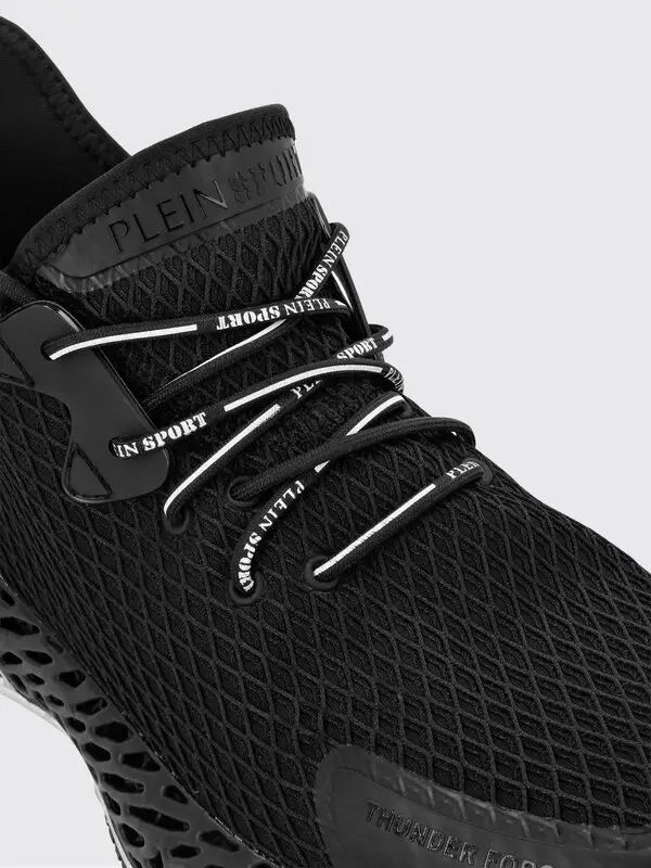 PLEIN SPORT Philipp Plein Thunder Force Gen.x-01 Mesh Low-top Sneakers - Black