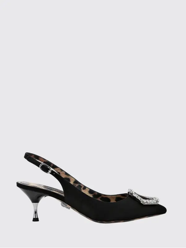 Philipp Plein Embellished Slingback Pumps - Black