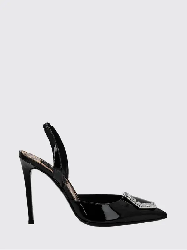 Philipp Plein Embellished Slingback Pumps - Black