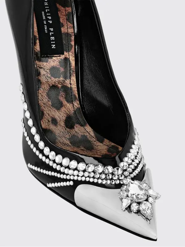 Philipp Plein All-over Crystal Embellished Stiletto Pumps