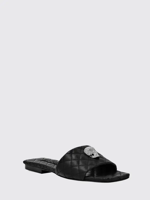 Philipp Plein Flat Sandal - Black