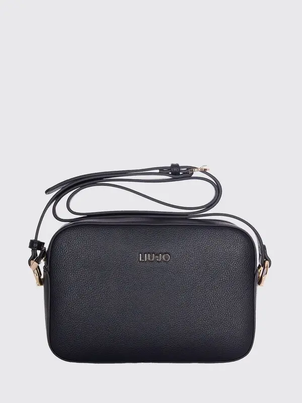 Liu Jo Synthetic Leather Camera Bag With Adjustable Shoulder Strap And Logo Detail