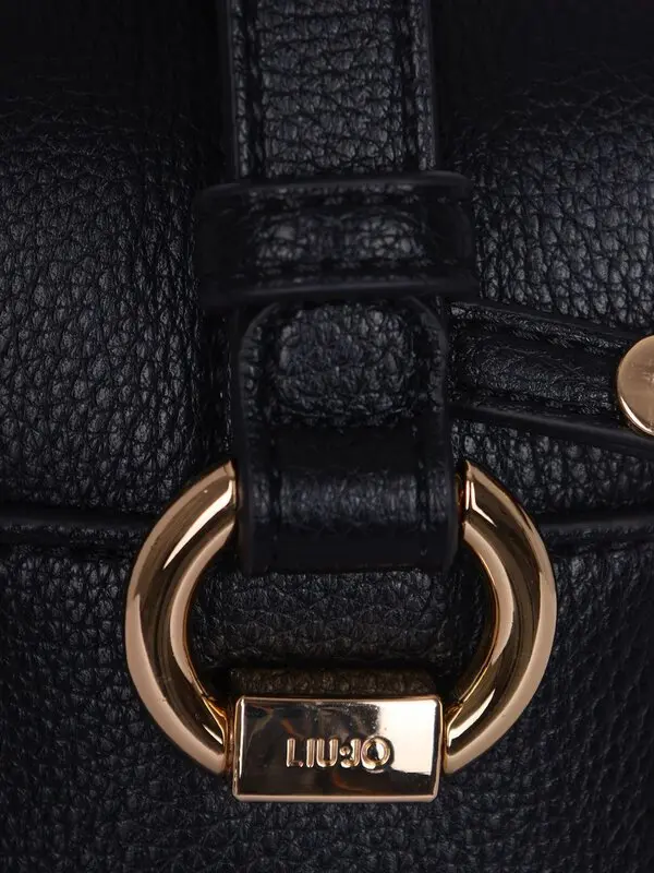 Liu Jo Synthetic Leather Camera Bag With Adjustable Shoulder Strap And Logo Detail