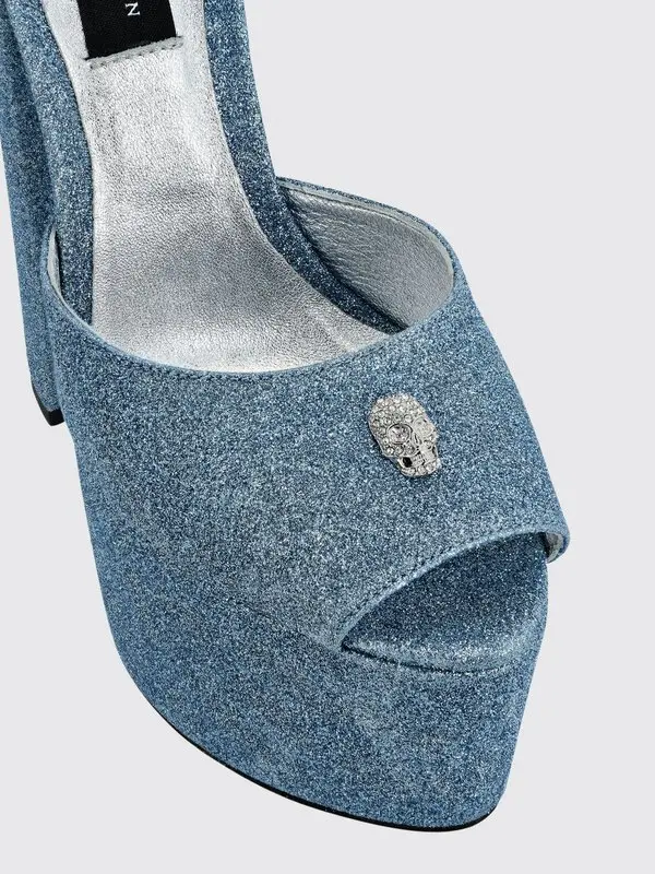Philipp Plein Heeled Sandal - Turquoise