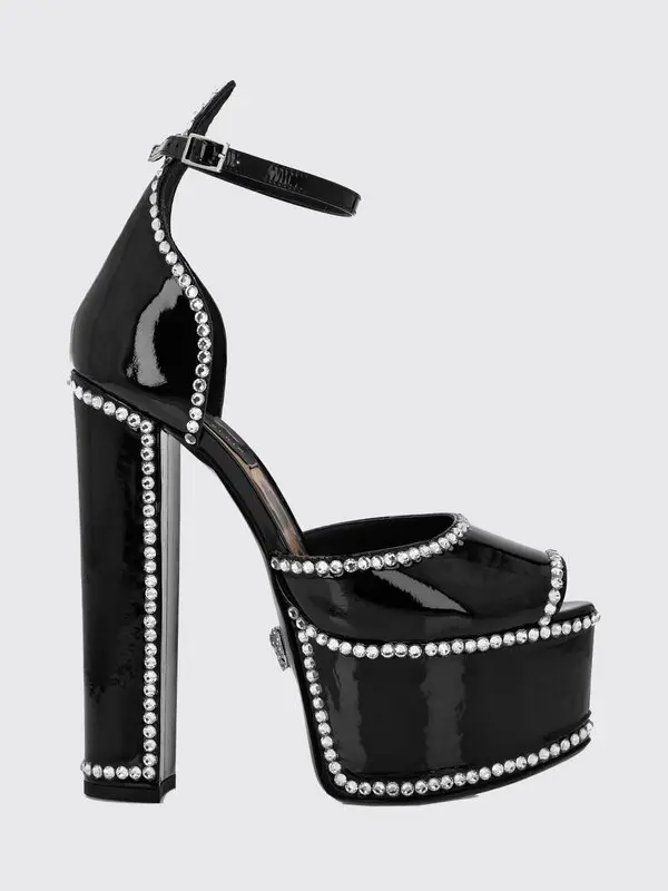 Philipp Plein Heeled Sandal - Black