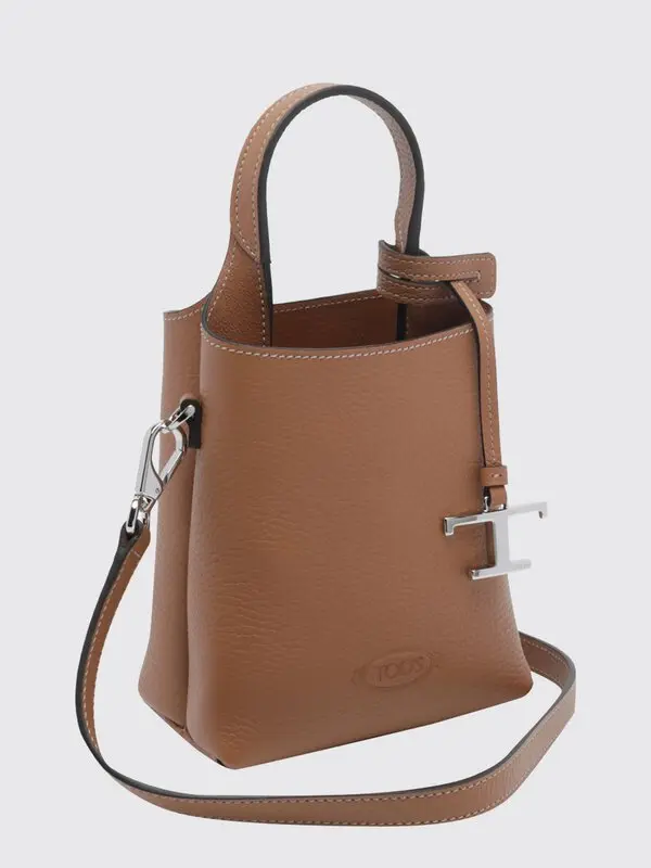 TOD'S Leather Shoulder Bag - Brown