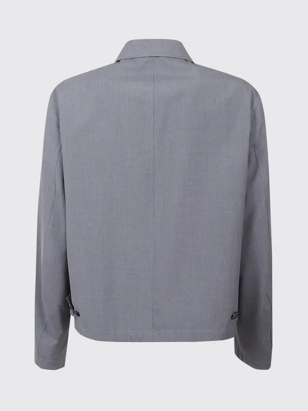 JIL SANDER Wool Zip-up Shirt Jacket