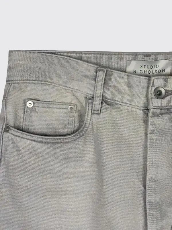 Studio Nicholson Barra High-waisted Straight Leg Jeans