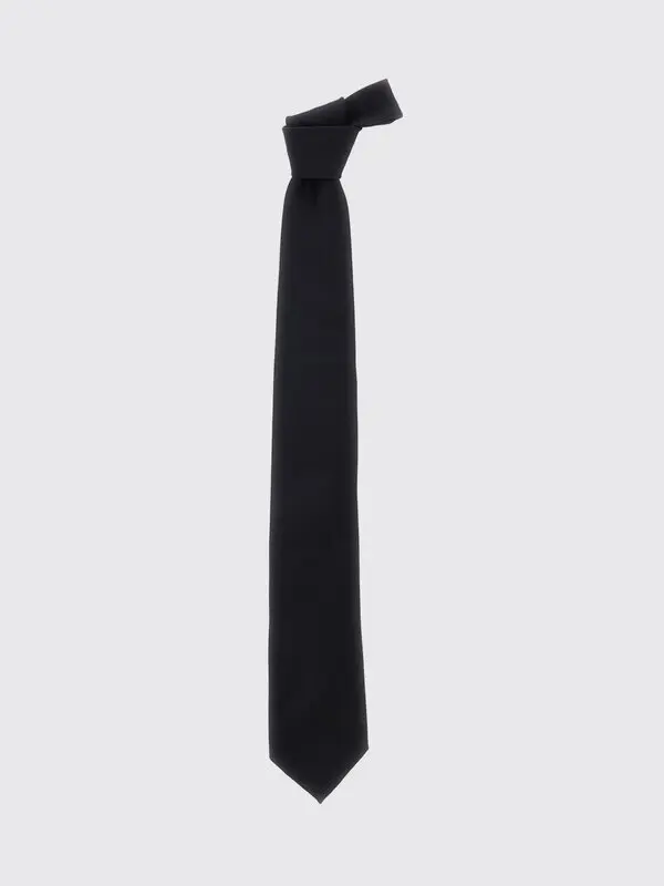 TOM FORD Classic Solid Mulberry Silk Neck Tie - Black