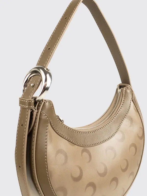 MARINE SERRE Crescent Moon Shoulder Bag