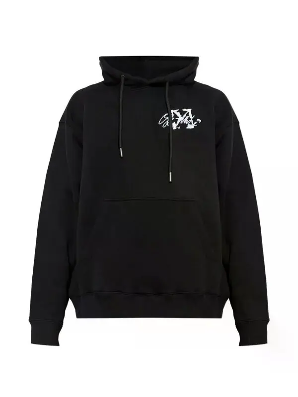 Off-White Logo-print Drawstring Hoodie