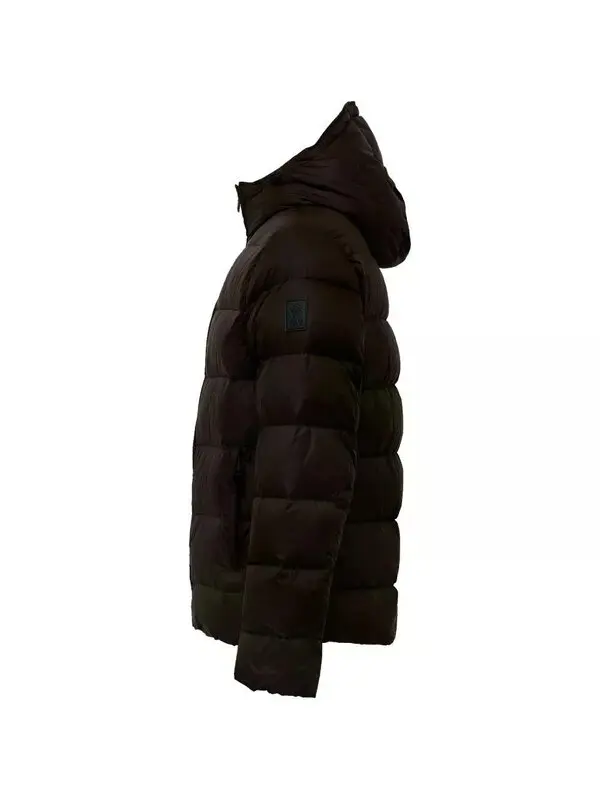 FAY Double Front Hooded Down Coat