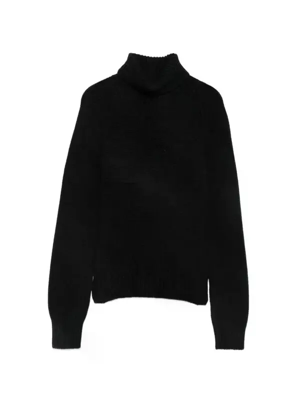 Prada 1990 Roll-neck Raglan-sleeve Sweater
