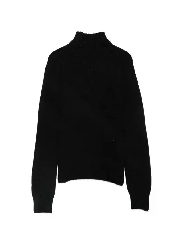 Prada 1990 Roll-neck Raglan-sleeve Sweater