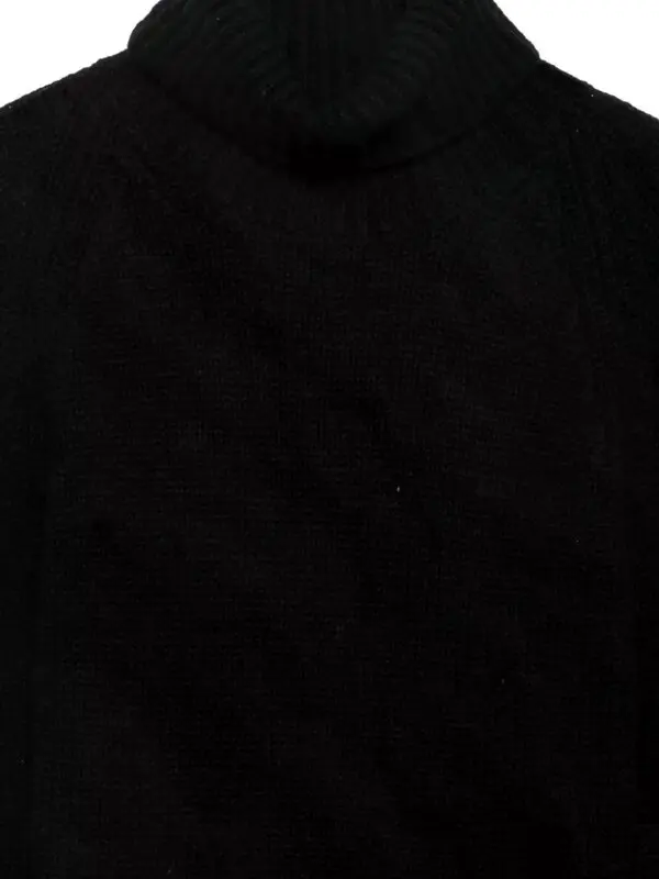 Prada 1990 Roll-neck Raglan-sleeve Sweater