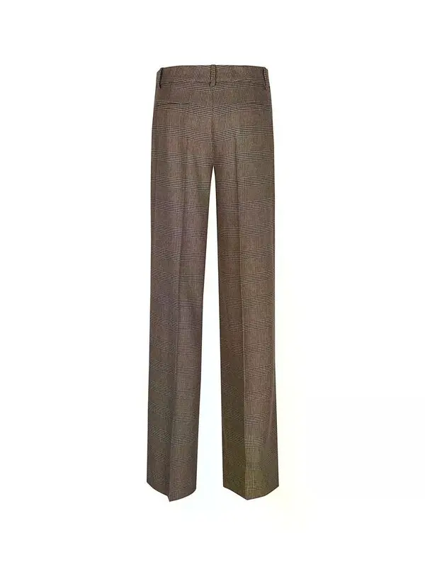 P.a.r.o.s.h Checked Tailored Trousers