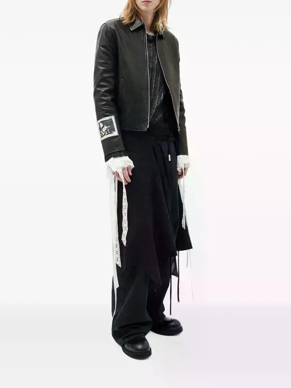 ANN DEMEULEMEESTER Monder Drawstring Trousers