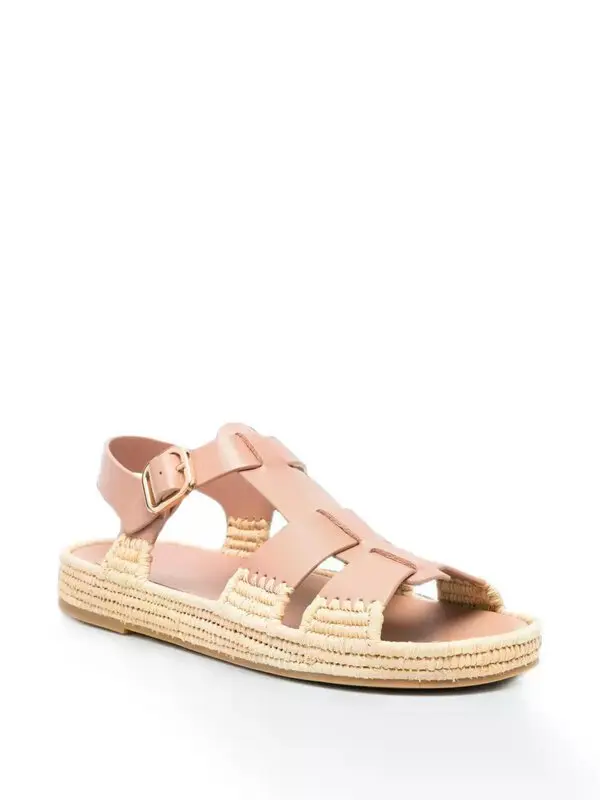 PALOMA BARCELO Yuka Buckle-fastening Sandals - Pink