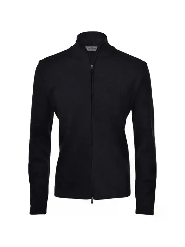 FILERIA Zip-up High-neck Cardigan