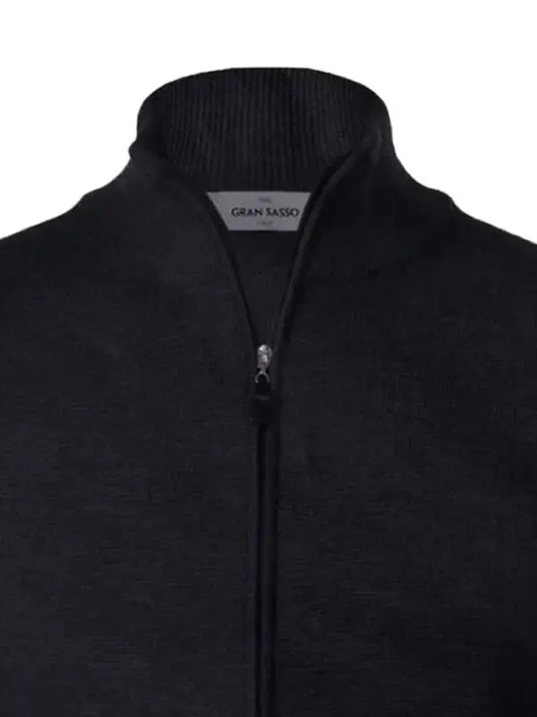 FILERIA Zip-up High-neck Cardigan