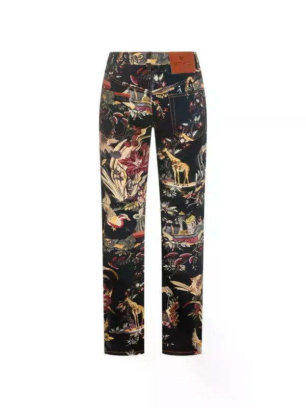 Etro Graphic-print Jeans