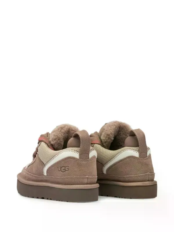 UGG Lowmel Suede-panelled Chunky Low-top Sneakers