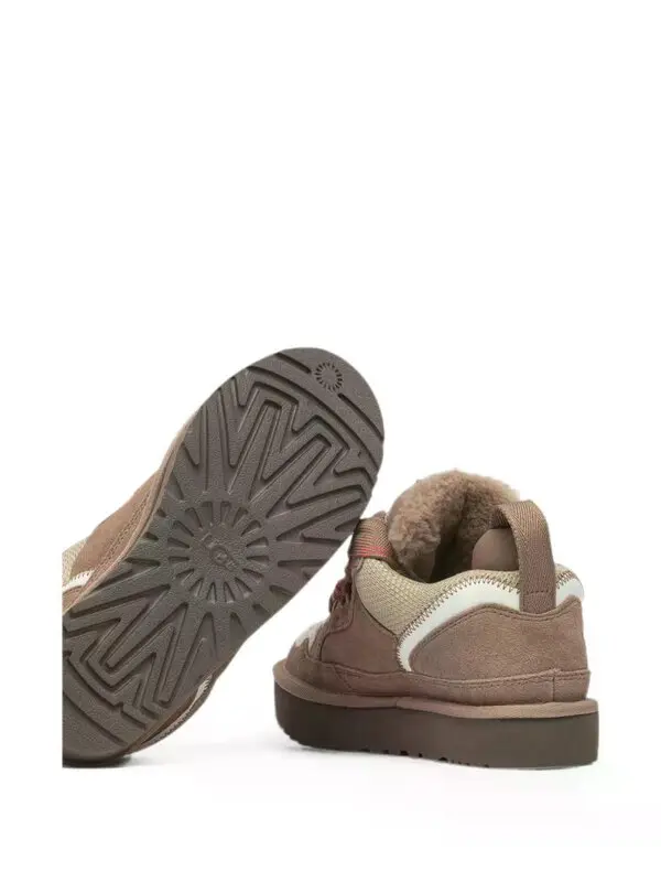 UGG Lowmel Suede-panelled Chunky Low-top Sneakers