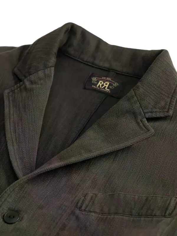 Ralph Lauren Herringbone-pattern Blazer